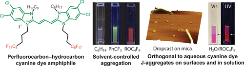 Fluorescent Cyanine Dye J-Aggregates in the Fluorous Phase,Journal of ...