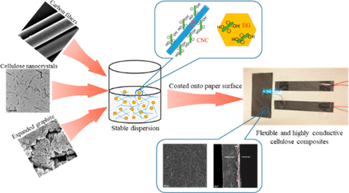 Aqueous Dispersion of Carbon Fibers and Expanded Graphite Stabilized ...