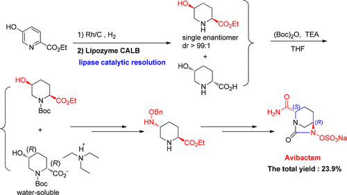 A New Synthetic Route to Avibactam: Lipase Catalytic Resolution and the ...