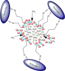 Cocoa shell-deriving hydrochar modified through aminosilane grafting ...