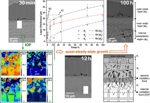 Early stages of scale formation during oxidation of γ / γ ...