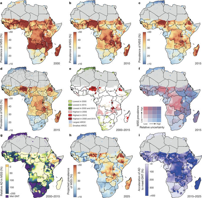 Mapping child growth failure in Africa between 2000 and 2015,Nature - X-MOL