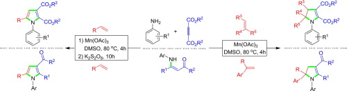 Facile synthesis of polysubstituted 2,3-dihydropyrroles and pyrroles ...