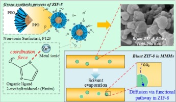 Enhancing the CO2 plasticization resistance of PS mixed-matrix membrane ...