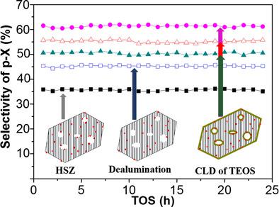 Surface‐Passivated Hierarchically Structured ZSM5 Zeolites: High ...