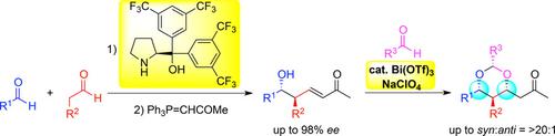 Two‐Pot Synthesis of Chiral 1,3‐syn‐Diols through Asymmetric ...