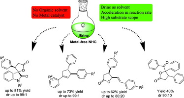 Driving NHC organocatalysis on water through hydrophobic hydration for ...