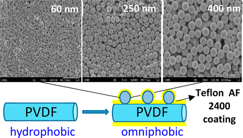 Omniphobic Hollow-Fiber Membranes for Vacuum Membrane Distillation ...