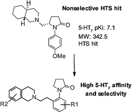 5‐HT7 Receptor Antagonists with an Unprecedented Selectivity Profile ...