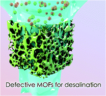 Linking defects, hierarchical porosity generation and desalination ...