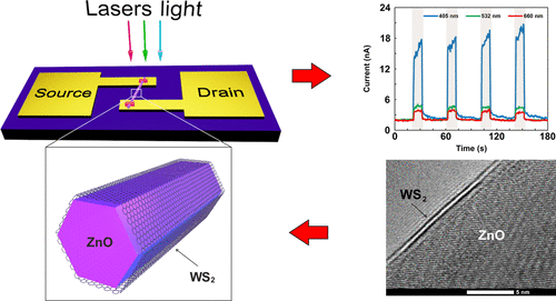 Fast-Response Single-Nanowire Photodetector Based on ZnO/WS2 Core/Shell Heterostructures,ACS ...