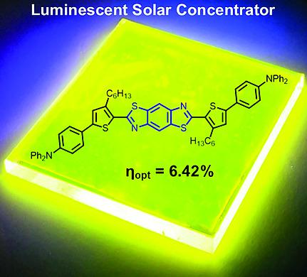 Green/Yellow-emitting Conjugated Heterocyclic Fluorophores for ...
