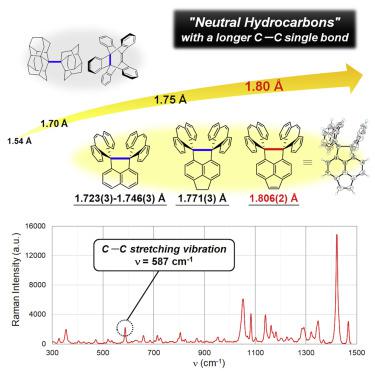 中性烃中最长的C–C单键，键长超过1.8Å,Chem - X-MOL