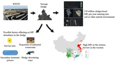 Microplastics in sewage sludge from the wastewater treatment plants in ...