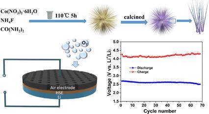 Porous Urchin‐like Co3O4 Microspheres as an Efficient Bifunctional Catalyst for Nonaqueous and ...