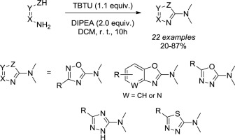 TBTU法合成 N，N- 二甲基氨基取代的唑类化合物,Tetrahedron Letters - X-MOL