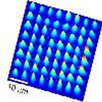 Optical lattice generation using vertically embedded multimode ...