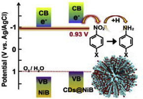 将碳点原位掺入介孔硼化镍中以调节光催化活性,Carbon - X-MOL