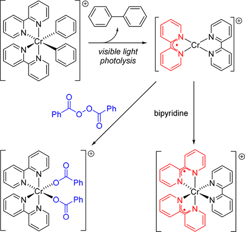 有机金属铬联吡啶配合物的光解反应性,Inorganic Chemistry - X-MOL