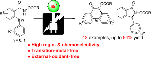 Electrochemical Formation of N-Acyloxy Amidyl Radicals and Their ...