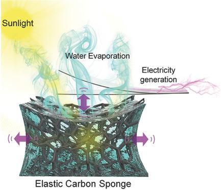 Self‐Contained Monolithic Carbon Sponges for Solar‐Driven Interfacial ...