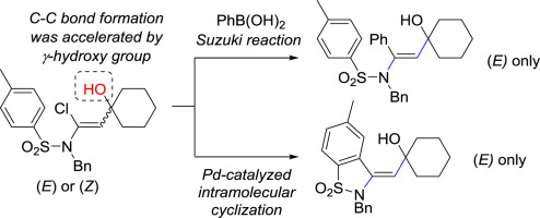 Palladium-catalyzed stereoselective intramolecular cyclization and ...
