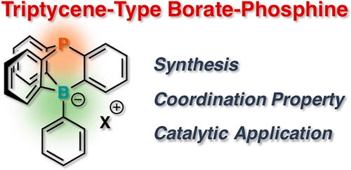 Synthesis, Properties, and Catalytic Application of a Triptycene-Type ...