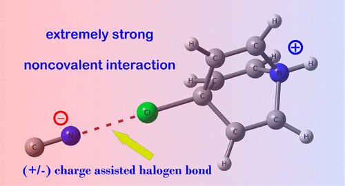 Extremely Strong Halogen Bond. The Case of a Double-Charge-Assisted ...
