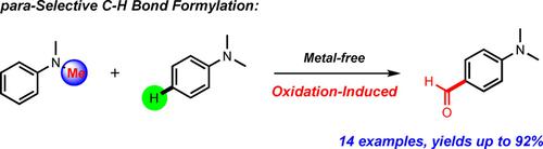Oxidation‐Induced para‐Selective Formylation of N,N‐Substituted Aniline ...
