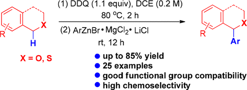Direct Arylation of Benzyl Ethers with Organozinc Reagents,The Journal ...