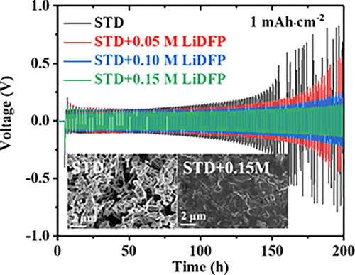 Lithium Difluorophosphate as a Dendrite-Suppressing Additive for ...