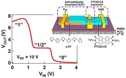 Multi-Valued Logic Circuits Based on Organic Anti-ambipolar Transistors ...