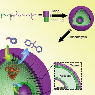 Compartmentalized Aqueous–Organic Emulsion for Efficient Biocatalysis ...