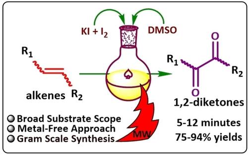 KI‐I2‐DMSO: An Improved Microwave‐Assisted Selective Oxidation of ...