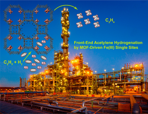 Isolated Fe(III)–O Sites Catalyze the Hydrogenation of Acetylene in ...