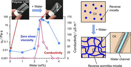 Demonstration of a Novel Charge-Free Reverse Wormlike Micelle System ...