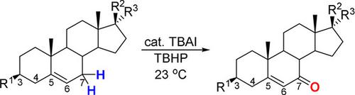TBAI / TBHP有机催化方案对类固醇的无金属烯丙基氧化,Chemistry - An Asian Journal - X-MOL