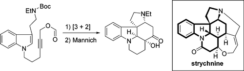 Dearomatization of Indole via Intramolecular [3 + 2] Cycloaddition ...