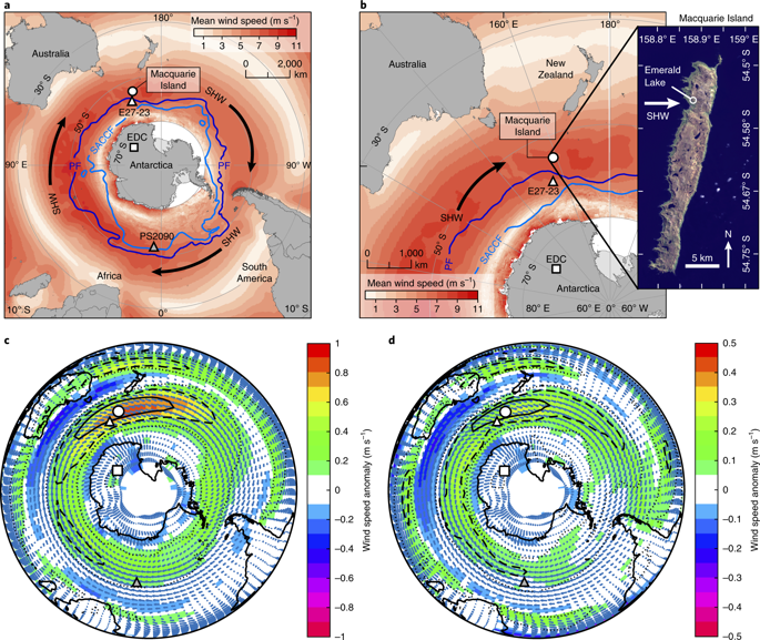 Holocene dynamics of the Southern Hemisphere westerly winds and possible links to CO 2 ...