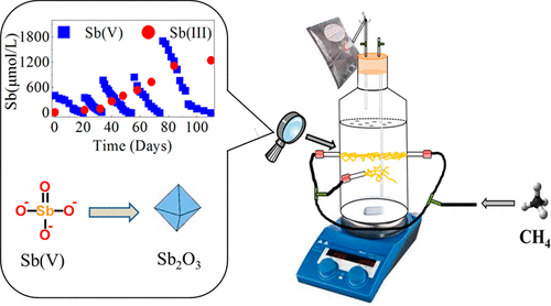 Bioreduction of Antimonate by Anaerobic Methane Oxidation in a Membrane ...