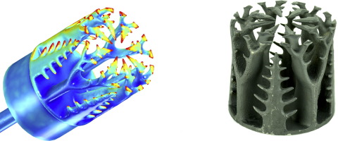 Investment casting and experimental testing of heat sinks designed by ...