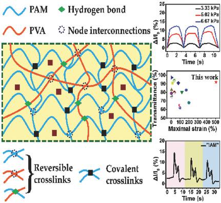 Stretchable, Transparent, and Self‐Patterned Hydrogel‐Based Pressure ...