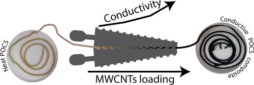 Twin screw extrusion of conductive citrate-based biomaterials,European ...