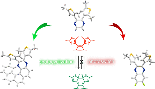 Light-Responsive Pyrazine-Based Systems: Probing Aromatic Diarylethene ...