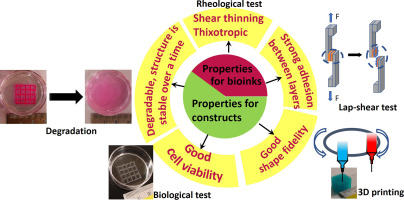 回顾 3D 可打印水凝胶和结构,Materials & Design - X-MOL