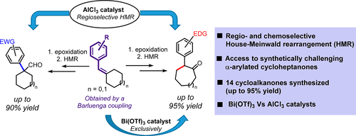Synthesis of α-Arylated Cycloalkanones from Congested Trisubstituted ...