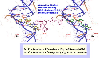 Synthesis of DNA interactive C3-trans-cinnamide linked β-carboline ...