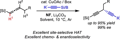 Copper-Catalyzed Asymmetric Alkynylation of sp2 Allenic C–H Bonds for ...