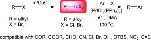 Direct Synthesis of Water‐Tolerant Alkyl Indium Reagents and Their ...