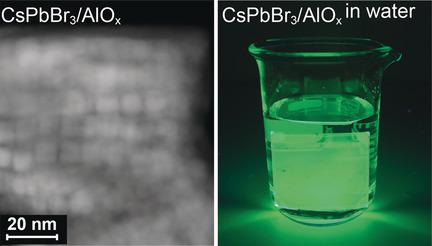 CsPbBr3 QD/AlOx Inorganic Nanocomposites with Exceptional Stability in ...
